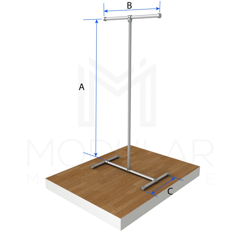 Build Your Own Modular Clothes Rail | Modular Metal Store