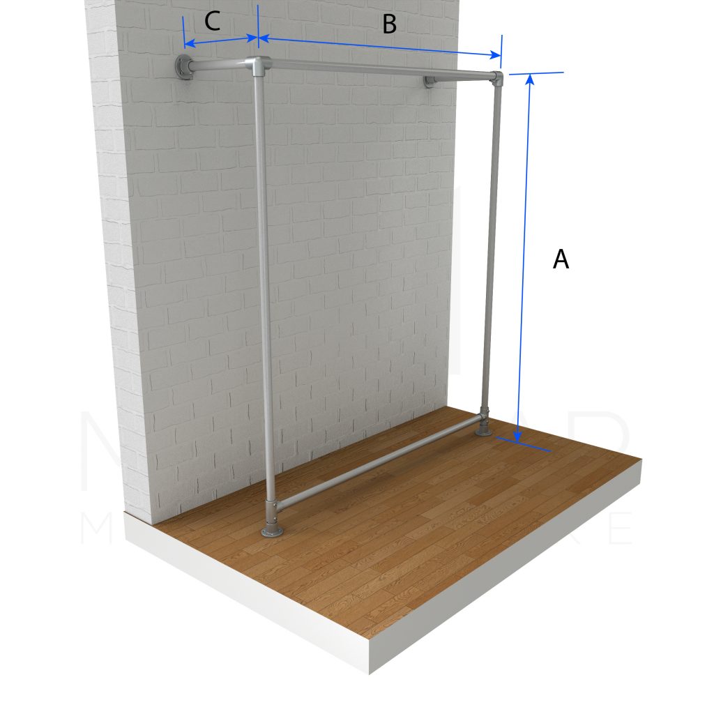 Build Your Own Modular Clothes Rail | Modular Metal Store